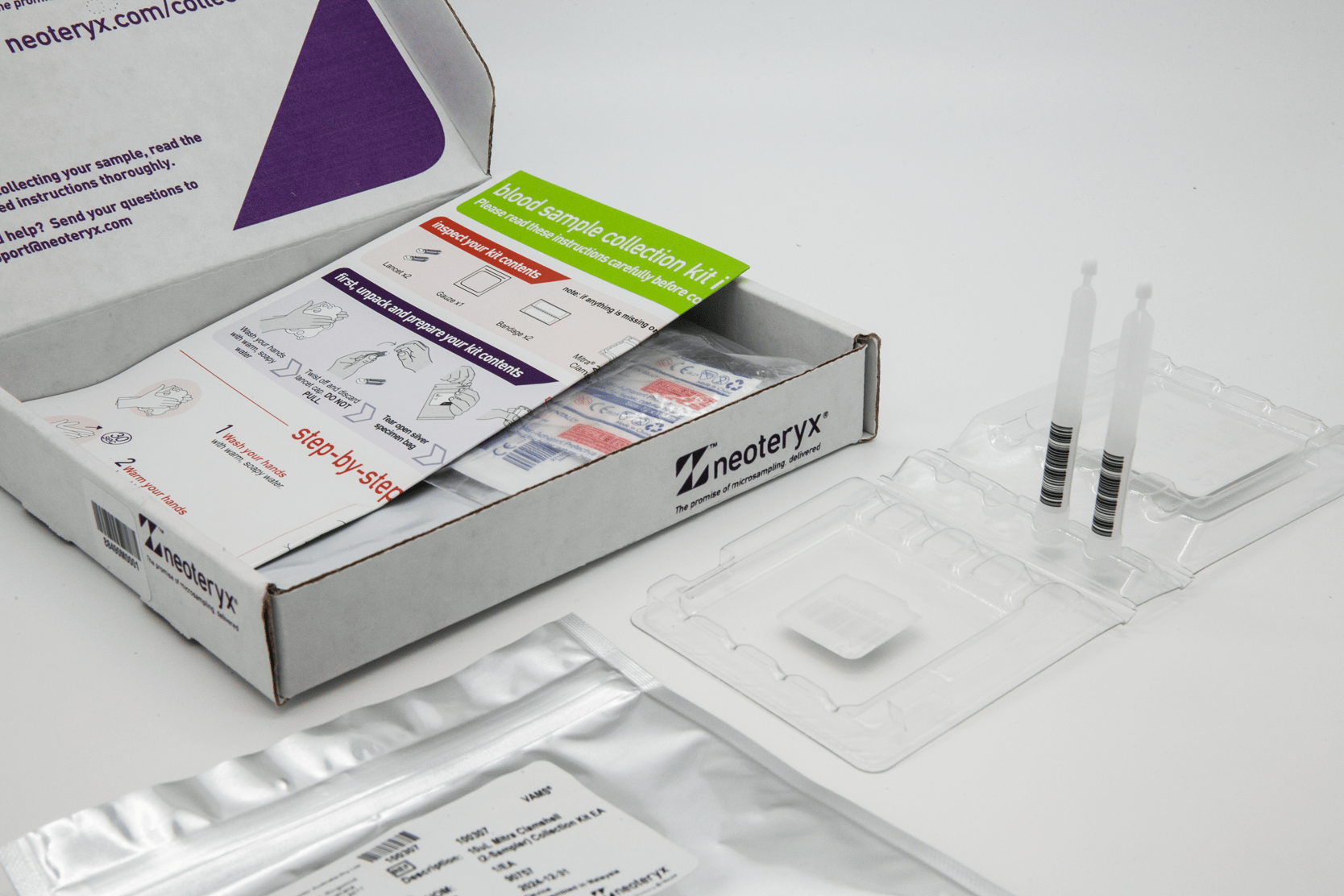 at-home blood collection for laboratory testing: how it works