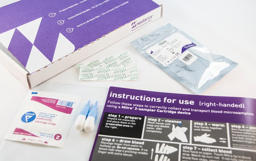 at-home blood collection for laboratory testing: how it works