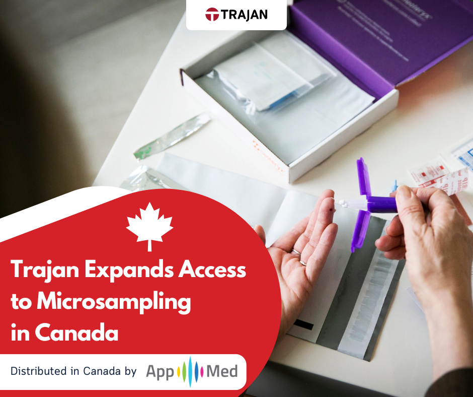 Trajan Partners with AppMed to Distribute Microsampling Tech in Canada