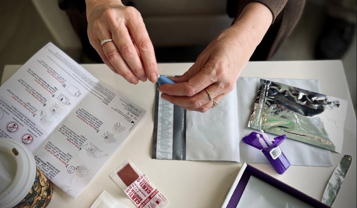 at-home blood collection for laboratory testing: how it works