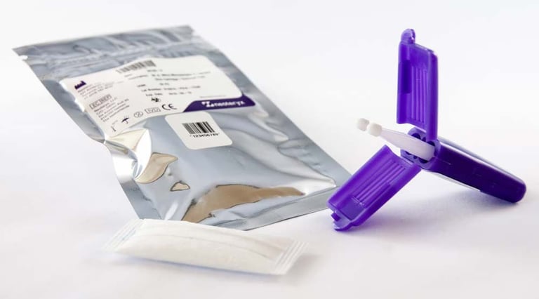 Microsampling Devices used by Fianostics for COVID-19 Antibody Test