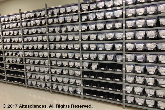microsampling in action: Altasciences dried sample storage solution