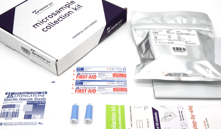At Home Blood Collection Kit | Capillary Blood Microsampling